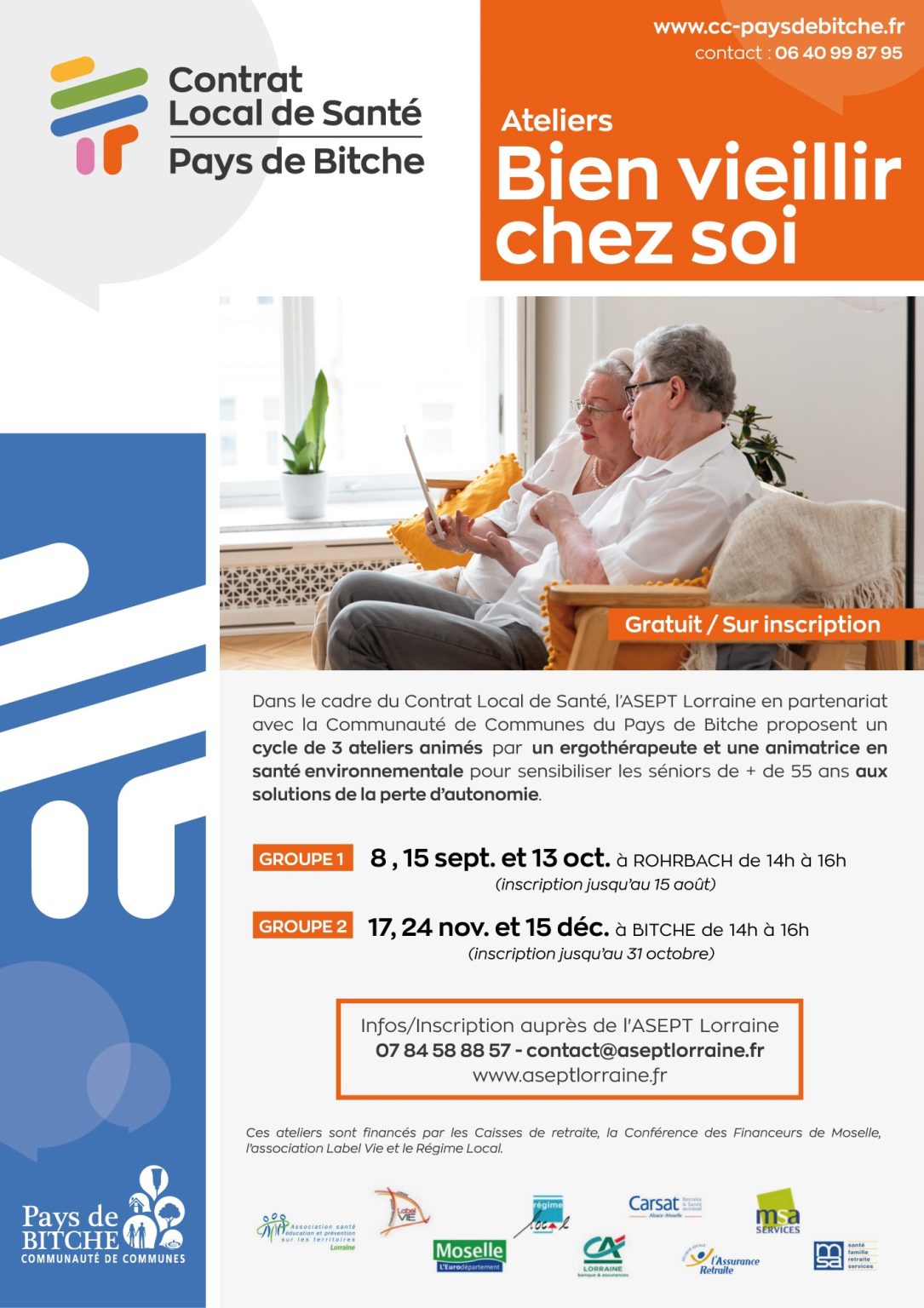 Ateliers Bien Vieillir Chez Soi (57) - ASEPT Lorraine