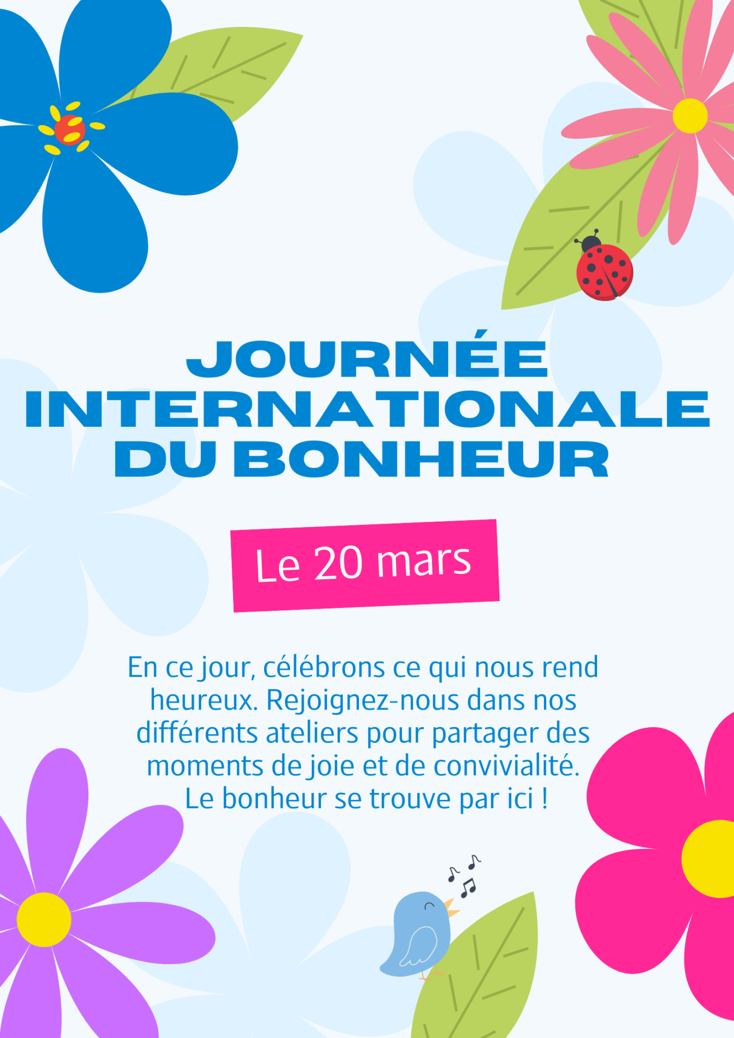 😊 Journée Mondiale du Bonheur - 20 mars 😊 - ASEPT Lorraine